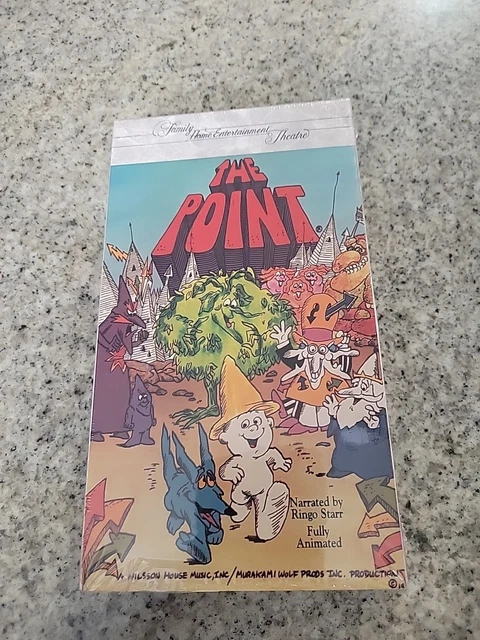 THE POINT VHS 1985 Ringo Starr Animated Murakami Harry Nilsson Cartoon ...