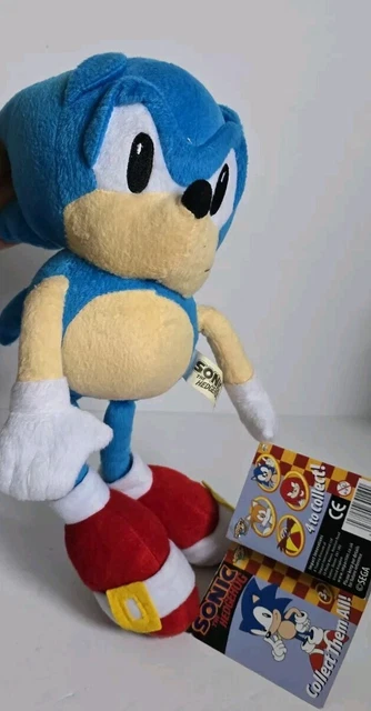 SONIC THE HEDGEHOG Plush Stuffed Soft Toy Sega Video Game Impact ...