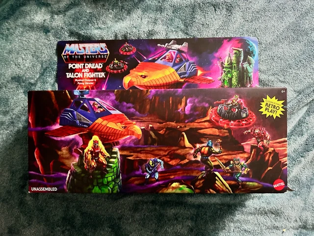 MASTERS OF THE Universe Origins MOTU Point Dread and Talon Fighter NEUF ...