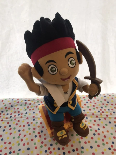 DISNEY JUNIOR JAKE and the Never Land Pirates Soft Toy Story Teller ...