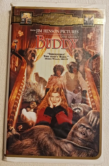 BUDDY VHS JIM Henson, Rene Russo Robbie Coltrane - TESTED EUR 5,48 ...