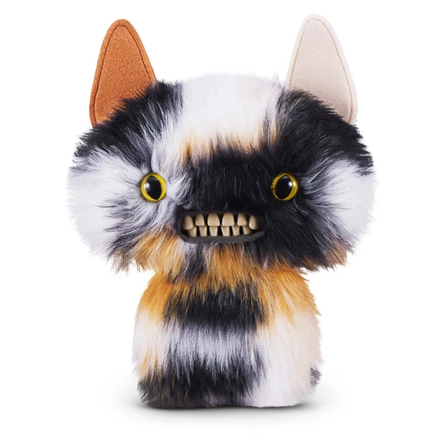 FUGGLER CALICO CAT Fluffy Funny Ugly Monster Soft Toy Plush £24.99 ...