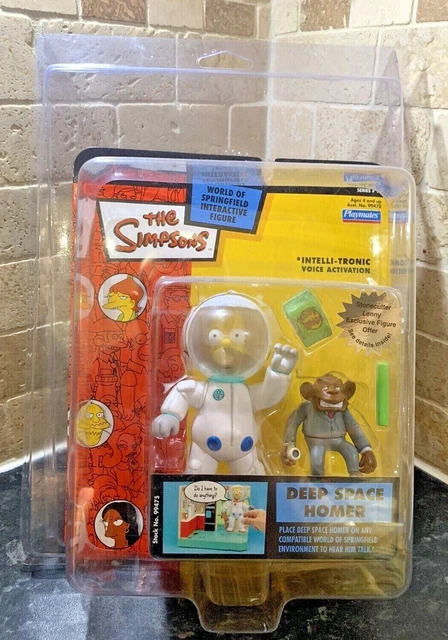 THE SIMPSONS DEEP Space Homer WOS Figure World Of Springfield Zoloworld ...
