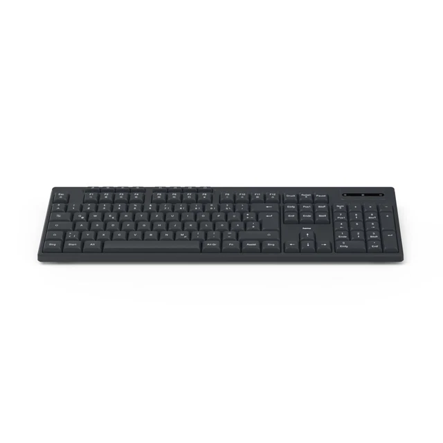 HAMA FUNK TASTATUR Keyboard WK-200 QWERTZ Layout kabellos wireless USB ...