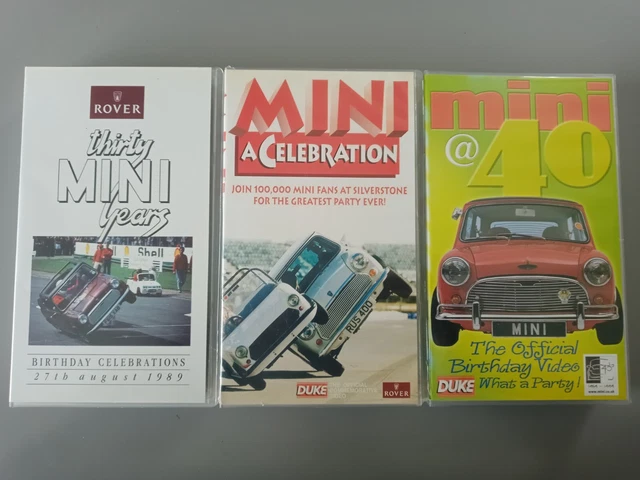 ROVER ORIGINAL CLASSIC Mini Official VHS Video 30th 35th 40th ...