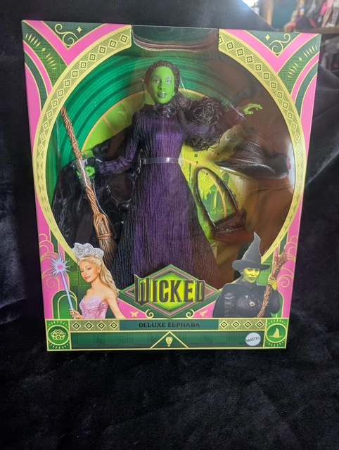 MATTEL WICKED DOLL Deluxe Elphaba From The Movie Wicked NIB $54.99 ...