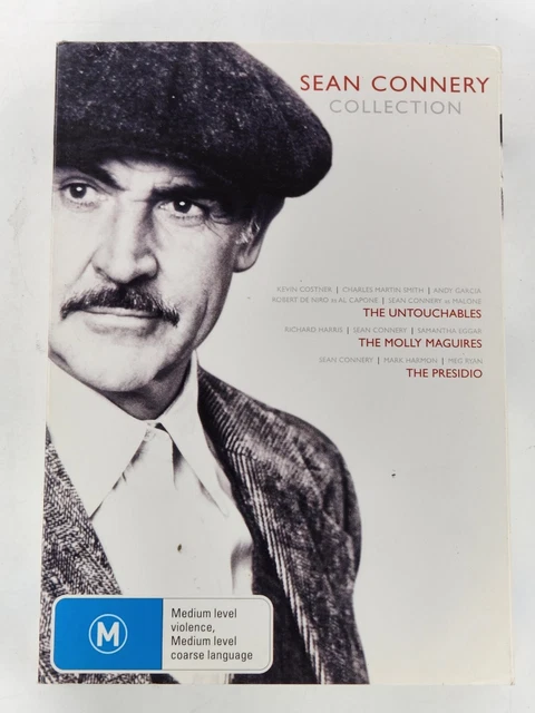 SEAN CONNERY - The Untouchables / Molly Maguires / Presidio (DVD, 3 ...