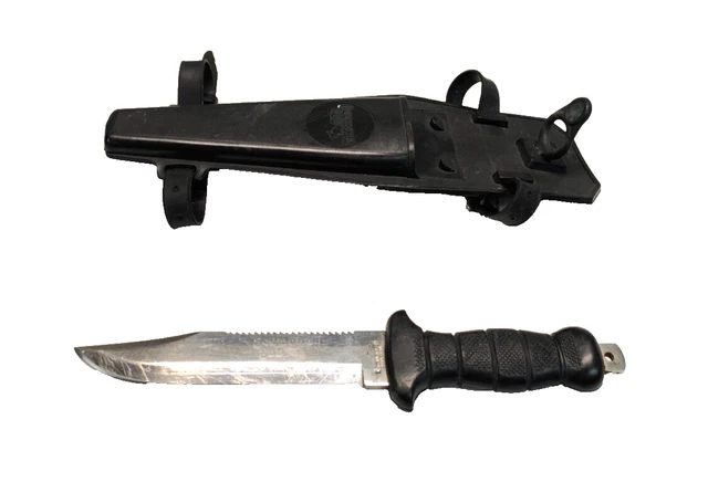 K4) SEEMANN SUB Kikusui Cultery Seki Japan Messer Tauchermesser mit ...