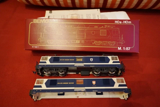 BEMO, MOB GDE 4/4 6004 Interlaken plus boîtier 6003 Saanen, d'occasion ...