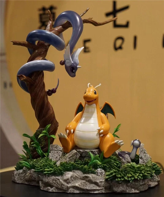 DRAGONITE FAMILY STATUE Mecca Studio Model GK Resin Pokémon Original ...