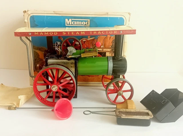 MAMOD TE1A STEAM Engine. Mamod Engine. Burner, Scuttle, Steer Rod ...