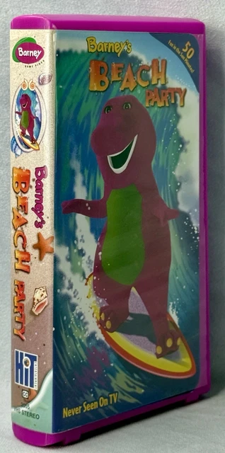 BARNEY: MORE BARNEY Songs (VHS, 1999) White VHS, Play Tested ...