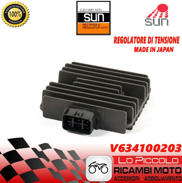 RÉGULATEUR DE TENSION SUN Authentique Pour Kawasaki ER6 ER-6N 2010 2011 ...