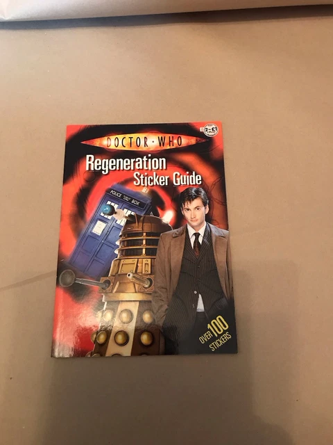 DOCTOR WHO REGENERATION Sticker Guide (All Stickers Included) £0.99 ...