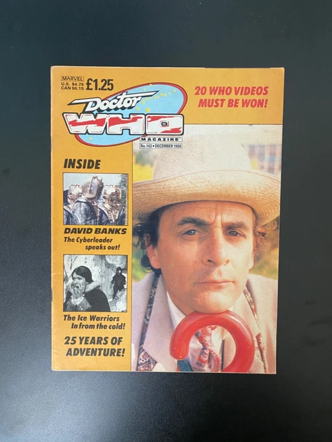 DOCTOR WHO MAGAZINE #143 £7.78 - PicClick UK
