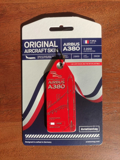 AVIATIONTAG ORIGINAL AIRCRAFT Skin Air France Airbus A380 F-HPJA EUR ...