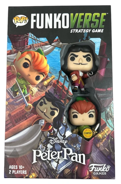 FUNKOVERSE STRATEGY GAME Peter Pan Captain Hook Funko Pop Figures ...