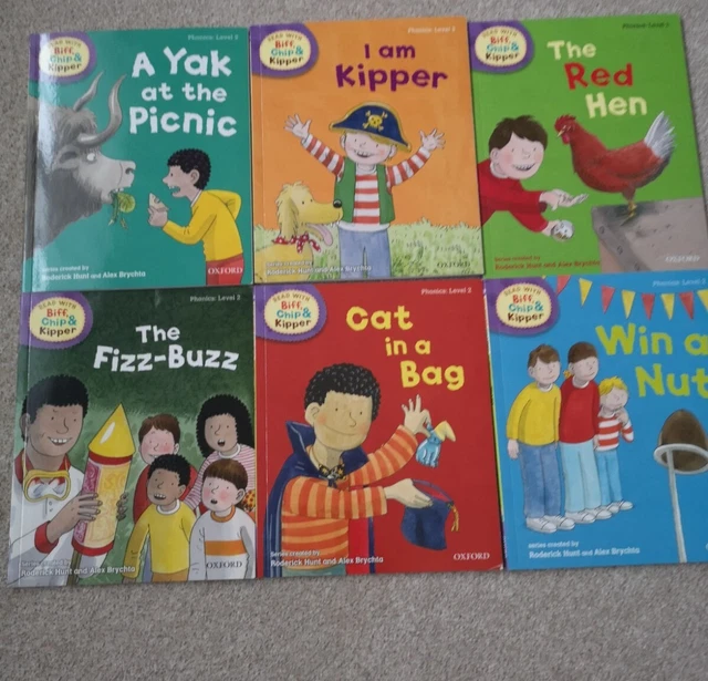 OXFORD READING TREE Read with Biff Chip and Kipper Phonic Level 2 Set ...