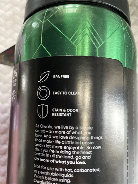 OWALA WICKED ELPHABA & Glinda 32oz Water Bottles Free Sip £64.01 ...