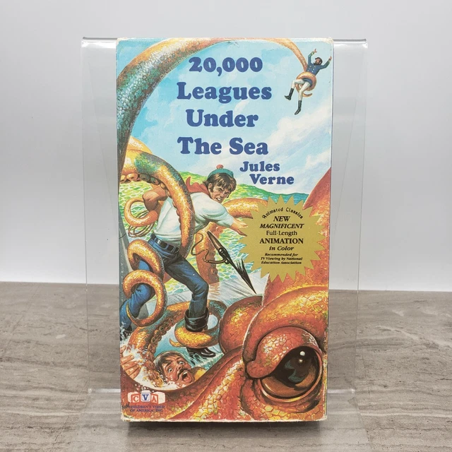 20,000 LEAGUES UNDER The Sea ~ VHS Movie ~ Animated Cartoon CVA ...