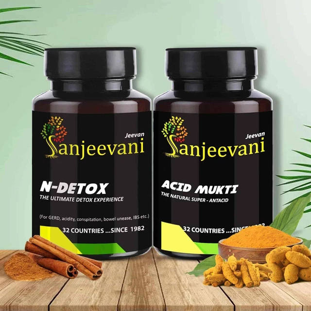 LE KIT D'ACIDITÉ à base de plantes Jeevan Sanjeevani soulage l'acidité ...