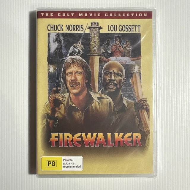 FIREWALKER (DVD ALL Regions) Chuck Norris, Lou Gossett, New & Sealed ...