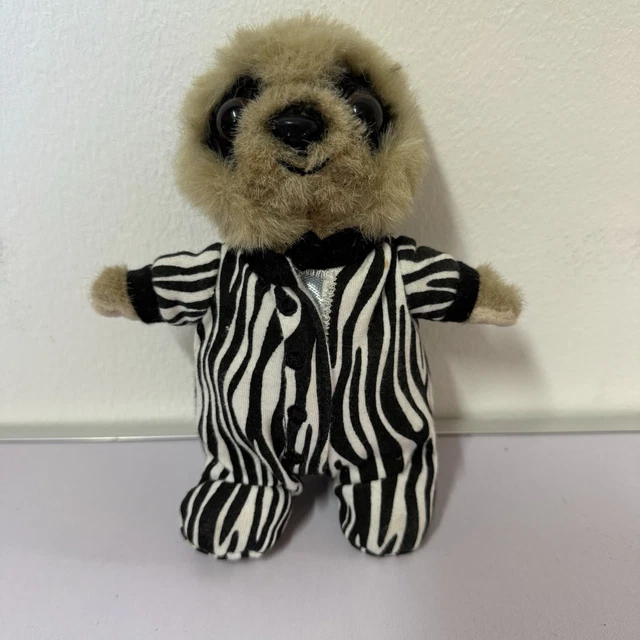 COMPARE THE MEERKAT Baby Safari Oleg Plush Toy - Collectable - No Tag ...