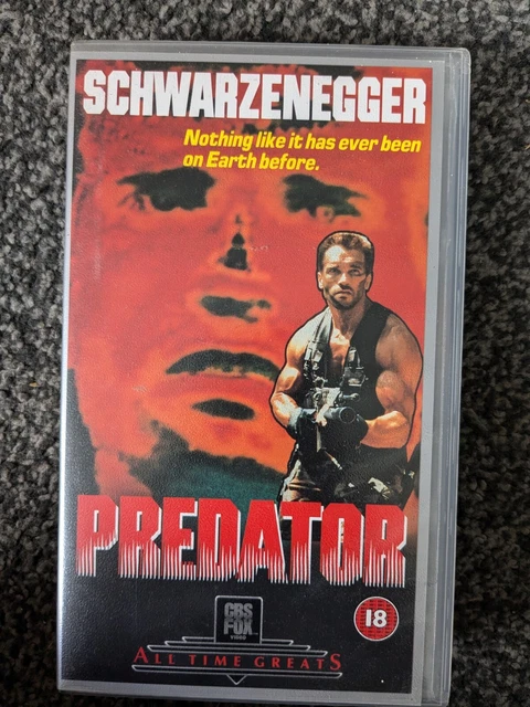 PREDATOR - ARNOLD Schwarzenegger VHS CBS/FOX RARE LOFT FIND! £9.99 ...