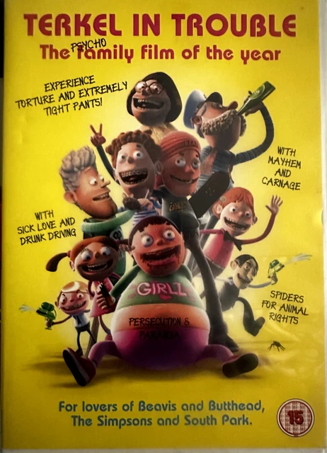 TERKEL IN TROUBLE DVD 2006 Culte Animé Film Largeur / Bill Bailey ...