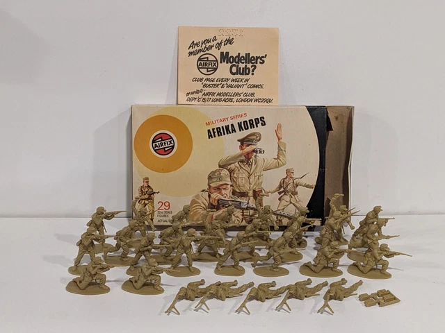 AIRFIX WWII AFRIKA Korps Target Box with Ammo Boxes Complete 1/32 54mm ...