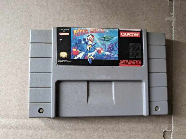 MEGA MAN X Super Nintendo SNES Capcom EUR 21,16 - PicClick FR