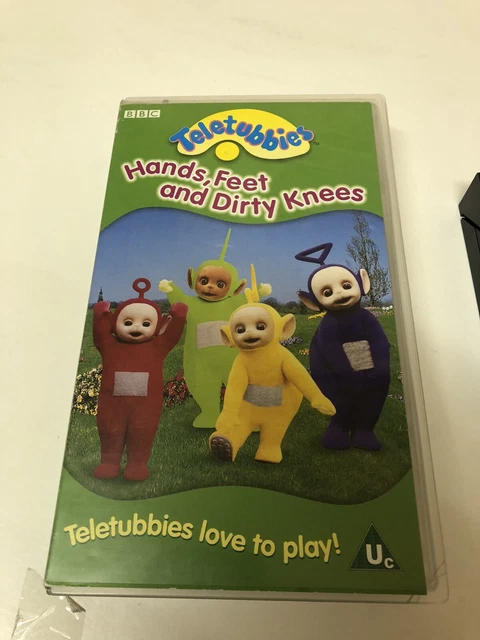 TELETUBBIES ~ HANDS, FEET and DIRTY KNEES VHS Video Tape £17.49 ...