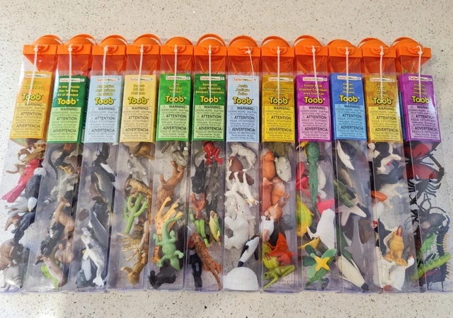 TOOB ® Safari Ltd 12 set bundle, Wild Ocean Bird Pets Farm Arctic ...