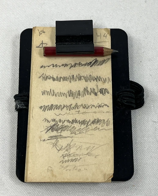 1964 GI JOE Scrabble Pilot Clipboard w/ Original Paper & Pencil ...