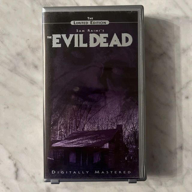 THE EVIL DEAD Limited Edition Horror VHS Tape & Journal - 1998 #17862/ ...