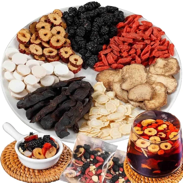 GINSENG 6 TREASURE Tea for Men - Kidney Support & Energy Herbal Tea £8.96 - PicClick UK