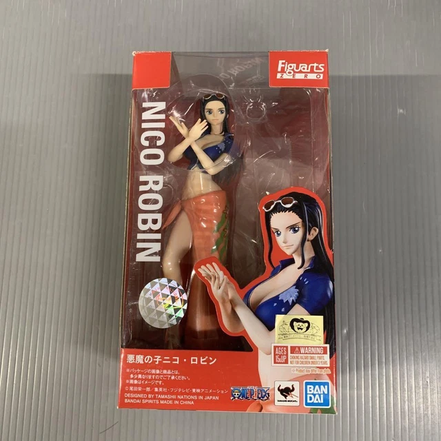 FIGUARTS ZERO DEMON Child Nico Robin One Piece con scatola dal Giappone ...