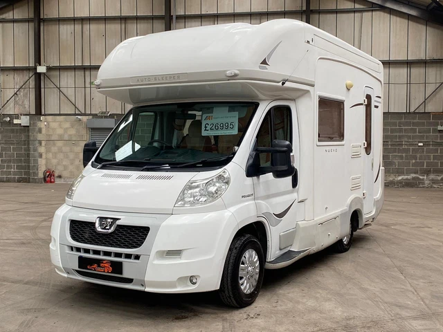 PEUGEOT BOXER 333 SWB AUTO SLEEPER NUEVO 4 BERTH MOTORHOME £26,995.00 ...