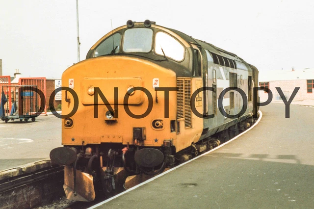 UK DIESEL TRAIN Railway Photograph Of Class 37 37415 Loco. Rm37-1245 £1 ...