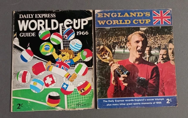 ENGLAND- WORLD CUP 1966 - 2 Daily Express Magazines £5.42 - PicClick UK