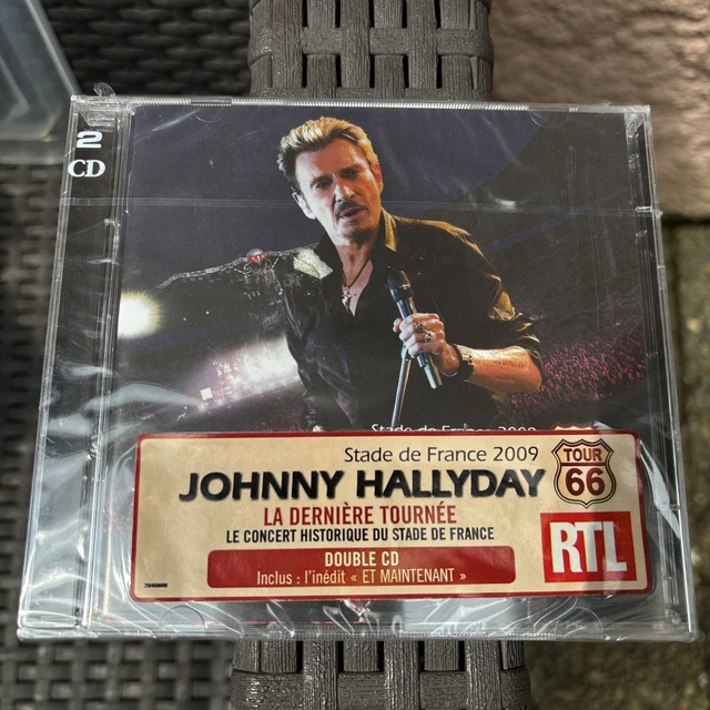 TOUR 66 / STADE DE FRANCE 2009 - Johnny Hallyday - Album live double CD ...