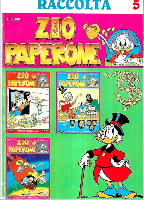 ZIO PAPERONE RACCOLTA (prima serie) n° 5 (con nn 15, 16, 17): ottimo ...