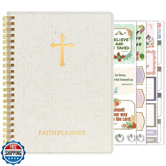 2026 CHRISTIAN PLANNER - 12 Month Bible Journal and Prayer Planne £31. ...