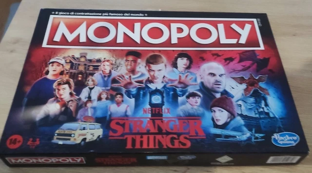 HASBRO GAMING MONOPOLY Stranger Things Board Game For Adults And ...