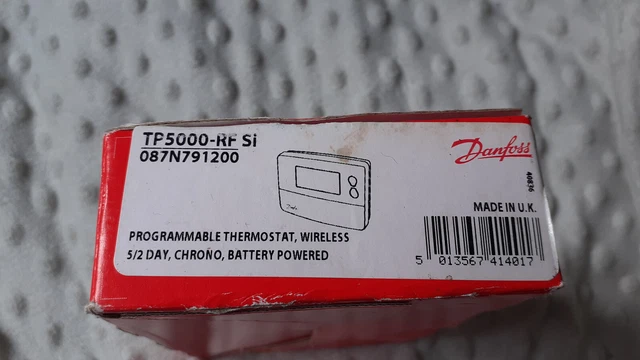 DANFLOSS TP5000 SI Termostato programmabile wireless - Bianco EUR 122 ...