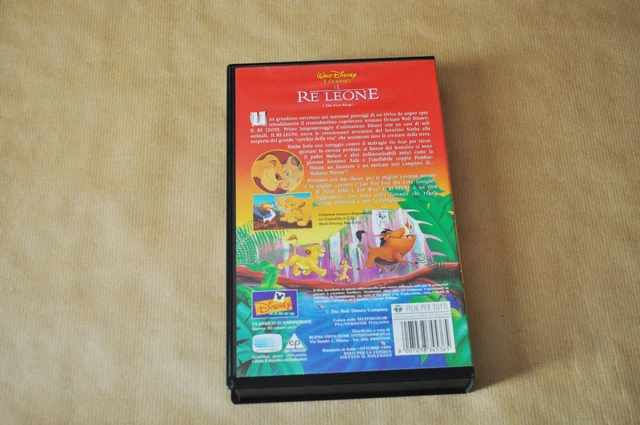 VIDEOCASSETTA VHS CLASSICI Walt Disney Il Re leone EUR 20,00 - PicClick IT