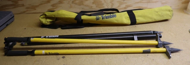 TRIMBLE 2M CARBON Fiber Range Pole with Bipod 43169-00 $375.00 - PicClick