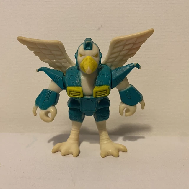VINTAGE HASBRO BATTLE Beasts COLONEL BIRD Figure #4 1986 Takara ...