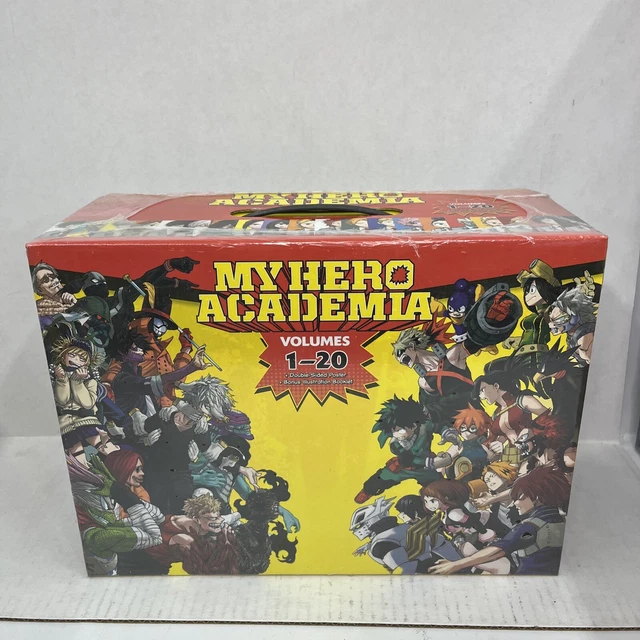 MY HERO ACADEMIA Box Set 1 : Volumes 1-20 (Paperback) SEALED $72.00 ...