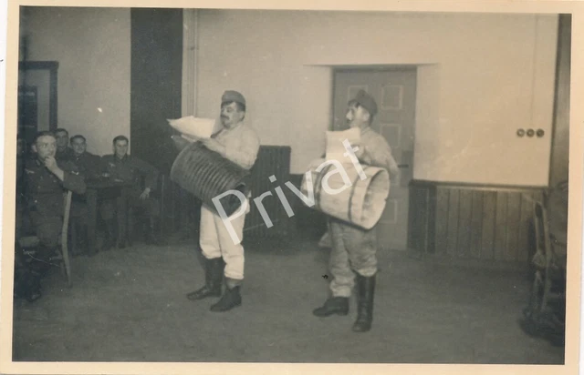 FOTO WK II Wehrmacht Theaterstück Polenfeldzug 1939 Art Rgt. 157 K1.49 ...